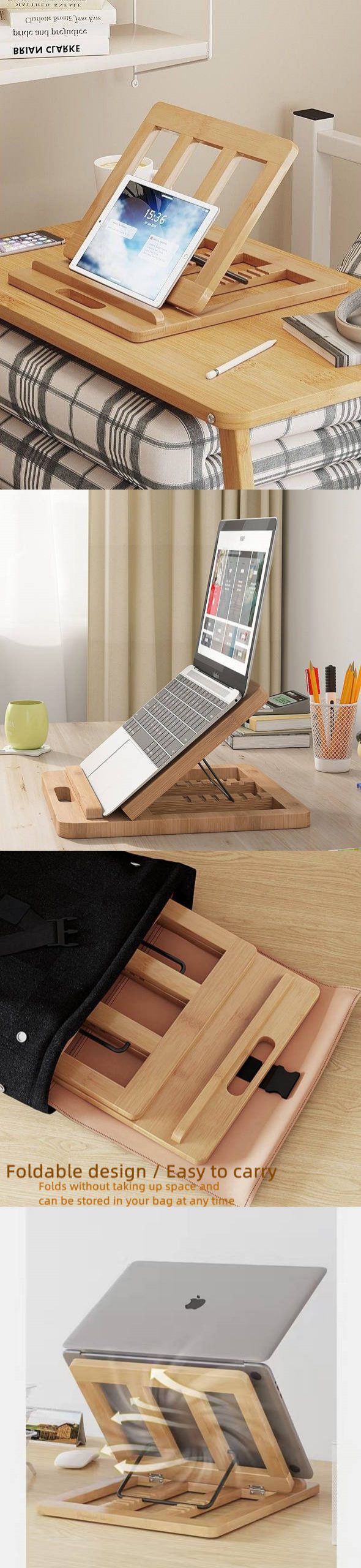 Bamboo Laptop Stand – TE BigData